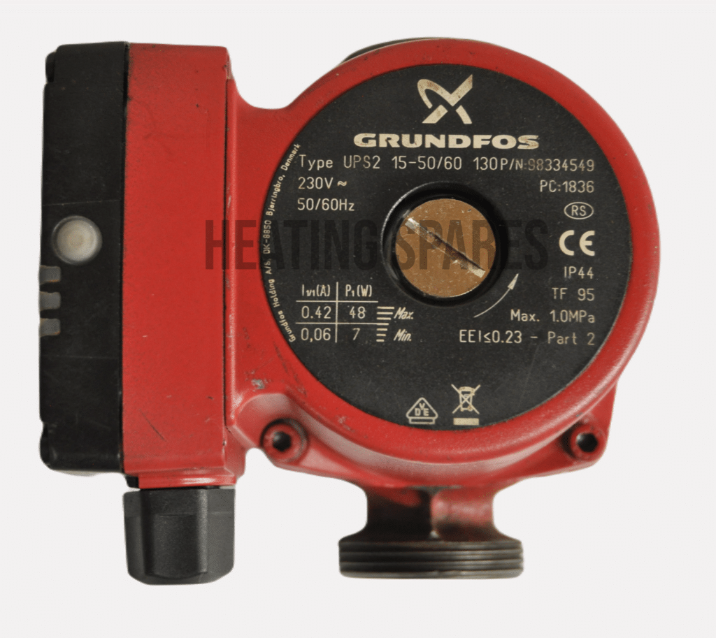 Grundfos UPS2 15-50/60 Domestic Heating Circulator 240V