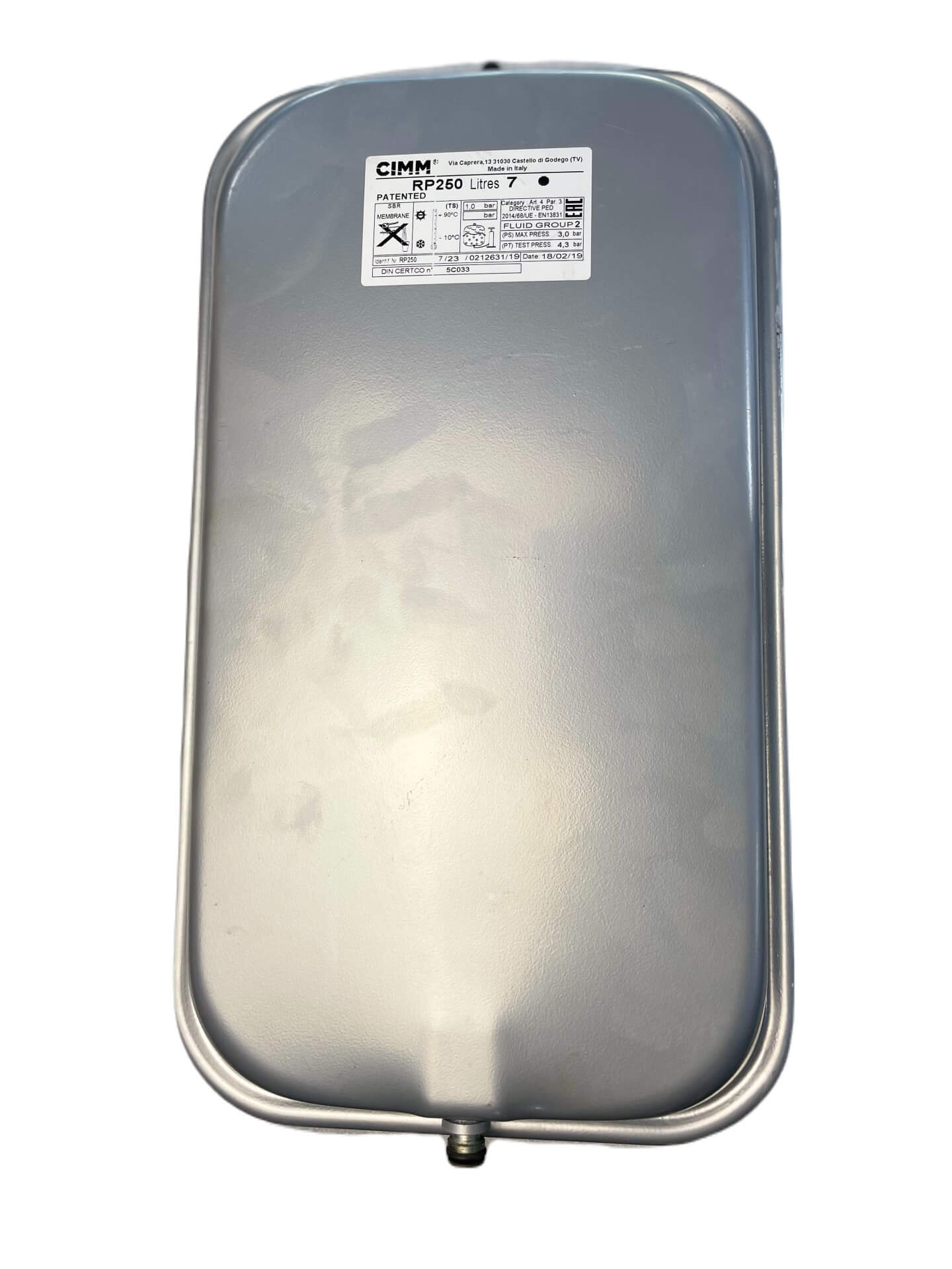 Main Eco Compact Expansion Vessel 7683801 7L - Heating & Catering Parts