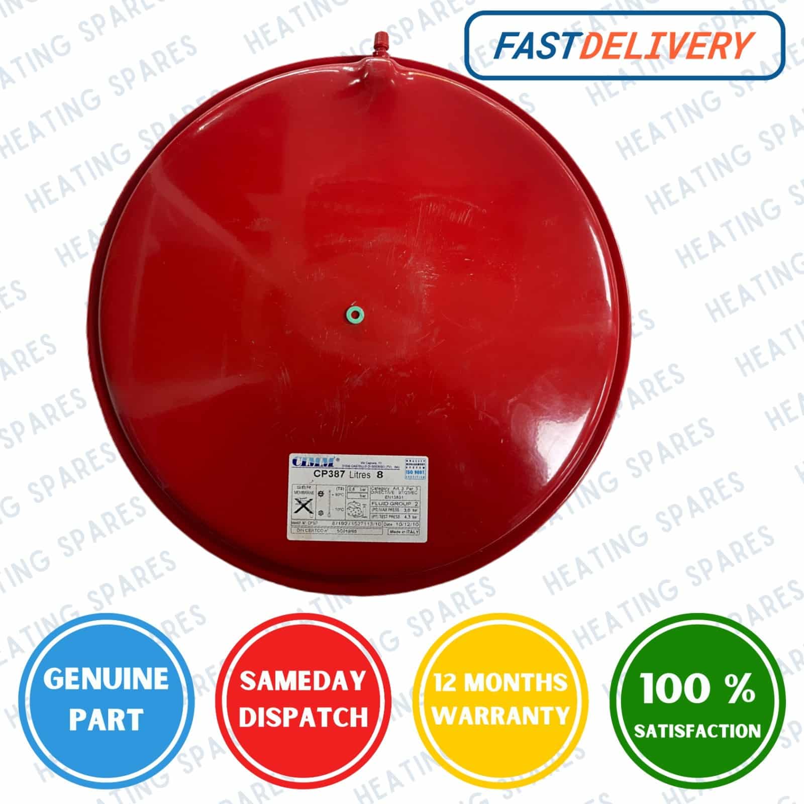 Baxi 248024 Expansion vessel 8L - Heating & Catering Parts