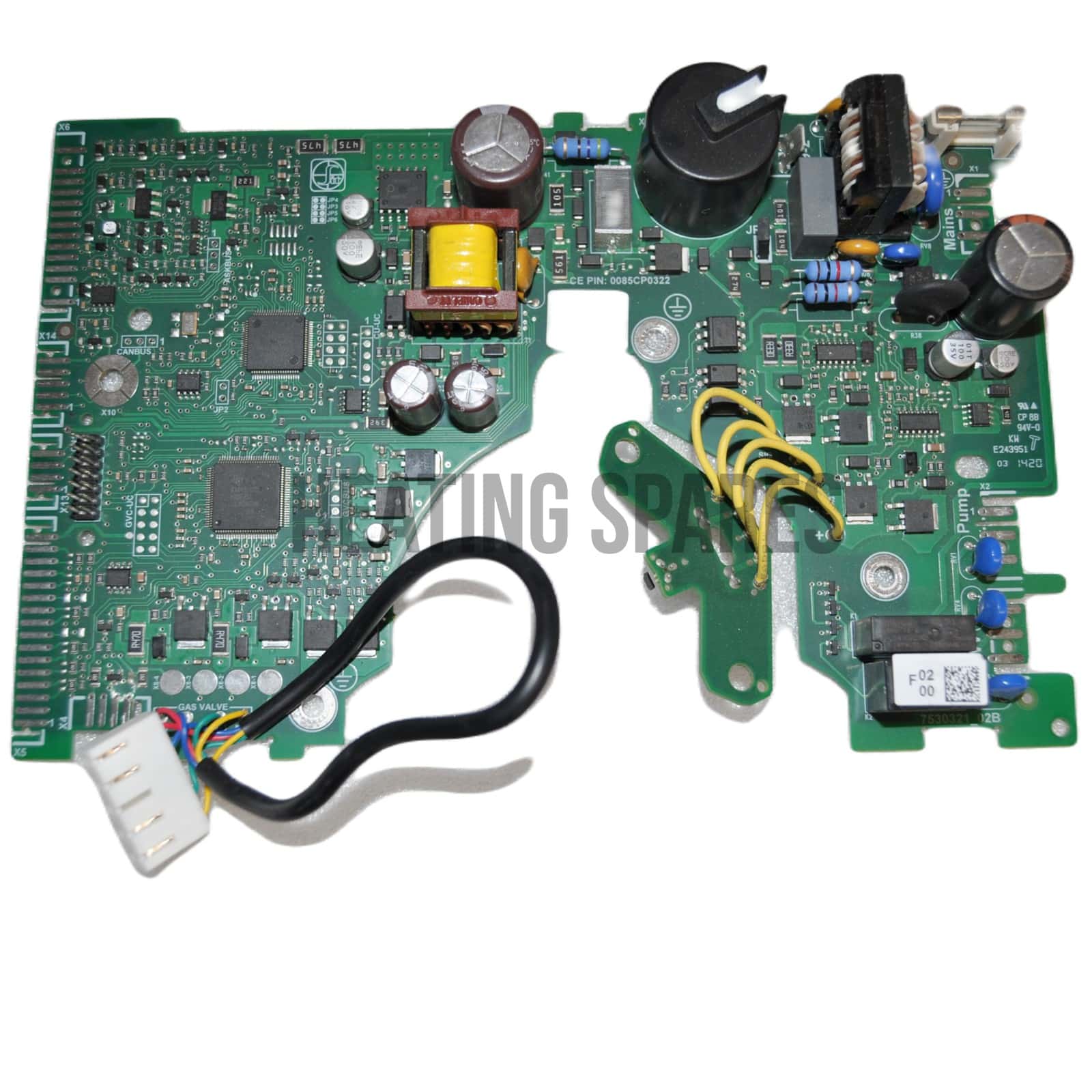 Baxi 228 428 Combi Air/Gas Unit 24kW 7661938 7684478 PCB